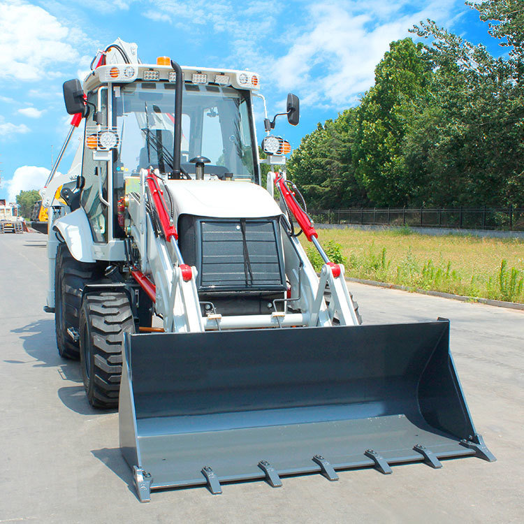 Free Shipping Farm Backhoe Loader CE EPA 4x4 Mini Front End Tractor ...