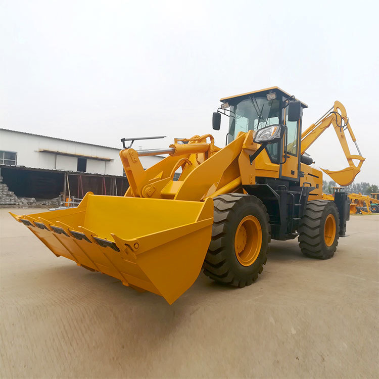 High Quality 4X4 Hydraulic Excavator Loader Chinese Backhoe Loader ...