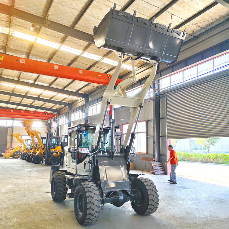 New Condition Bucket Loader Mini Wheel Loader 4x4 with Log Grapple ...