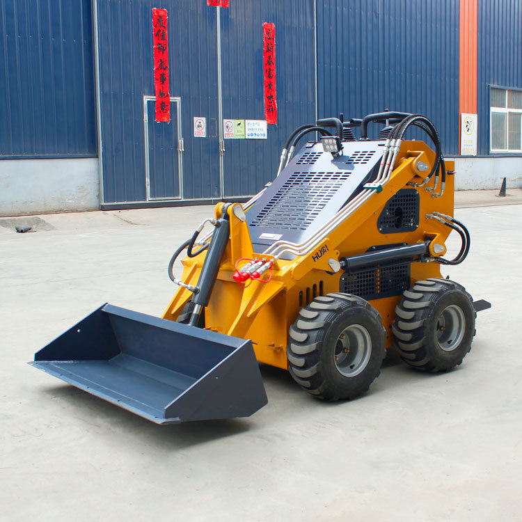 Versatile Mini Skid Steer Drive Loader with Crawler Tracks Efficient ...