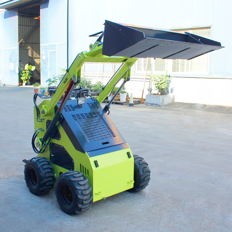Mini Skid Steer Loader EPA Engine Wheels Bucket Versatility Mini Wheel ...