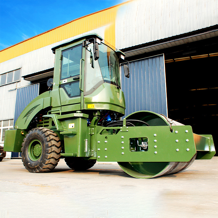 Small Road Roller 4 Ton Single Drum Roller Diesel Type Hydraulic ...