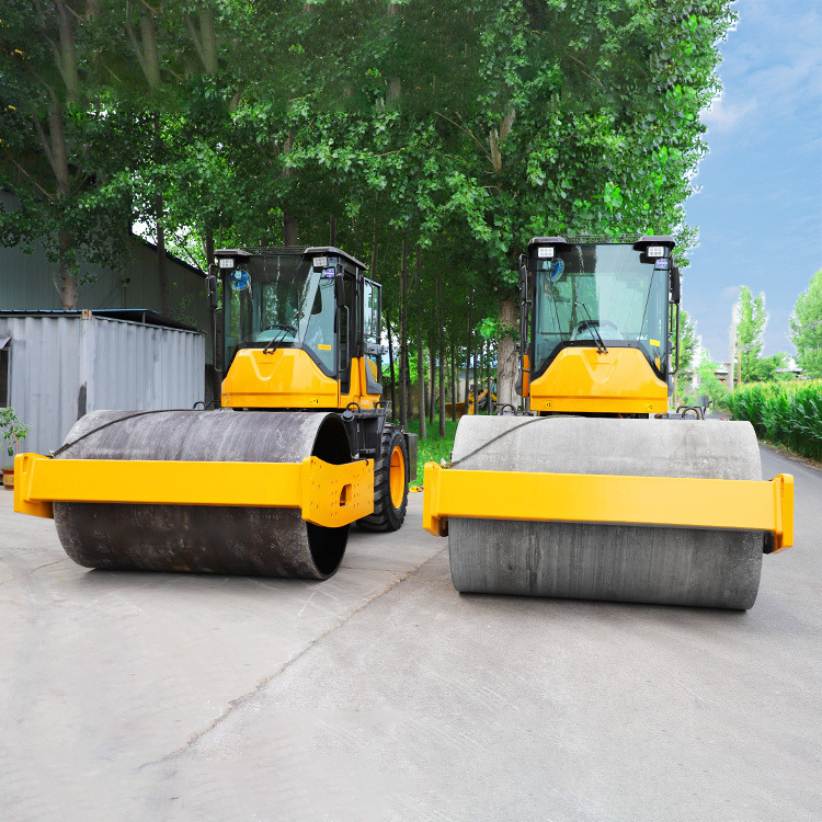 High Quality 1 to 10 Ton Vibratory Roller Compactor Single and Double ...