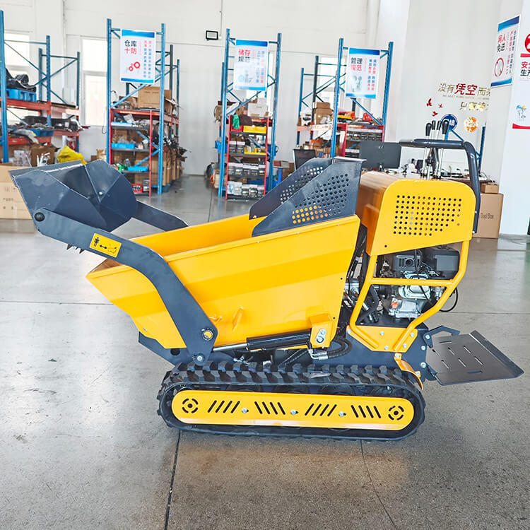 Mini Truck Transporter Hydraulic Mini Dumper 500kg Mini Dumper Crawler ...