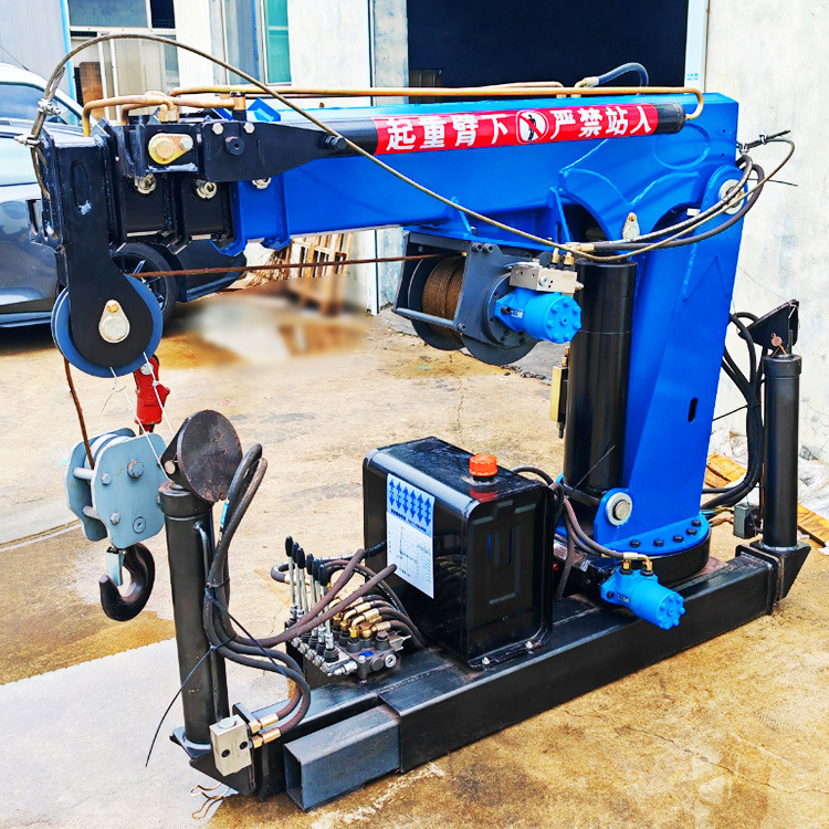 Cheap Mini Lifting Crane Trucks Small Crane for Pickup Truck Mounted ...