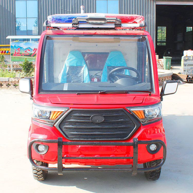 Chinese Manufacture Electric Firework Truck 2 Seats Fire Emergency Mini ...