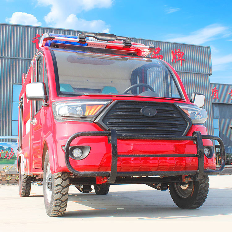 Emergency Vehicles Mini Electric Fire Truck Diesel Pumper with 1.3 Tons ...