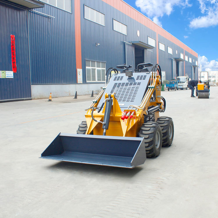 FREE SHIPPING Mini Skid Steer Loader Small Crawler/Wheeled Front ...