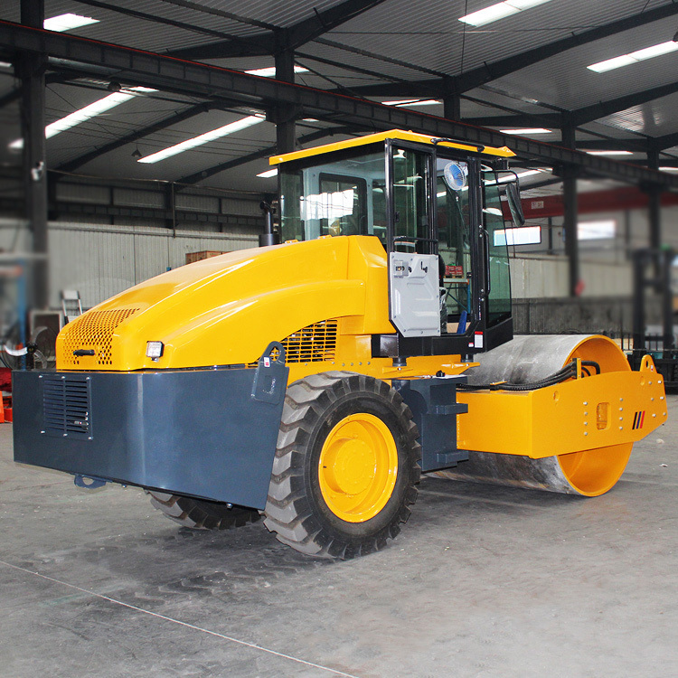 High Quality Earth Moving 10 Ton Single Drum Steel Wheel Vibrating Road ...