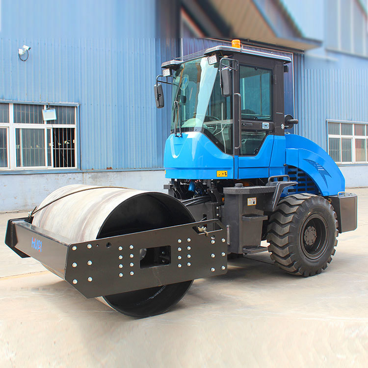 8tons Diesel Engine Hydraulic Vibrating Single Drum Road Roller ...