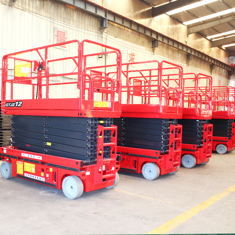 High Quality Work Platforms Scissor Lift Platform Cargo Electric ...
